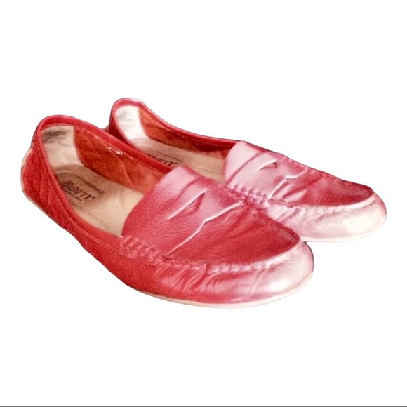 Born | Shoes | Born Red Patent Leather Melena Loafer | Poshmark